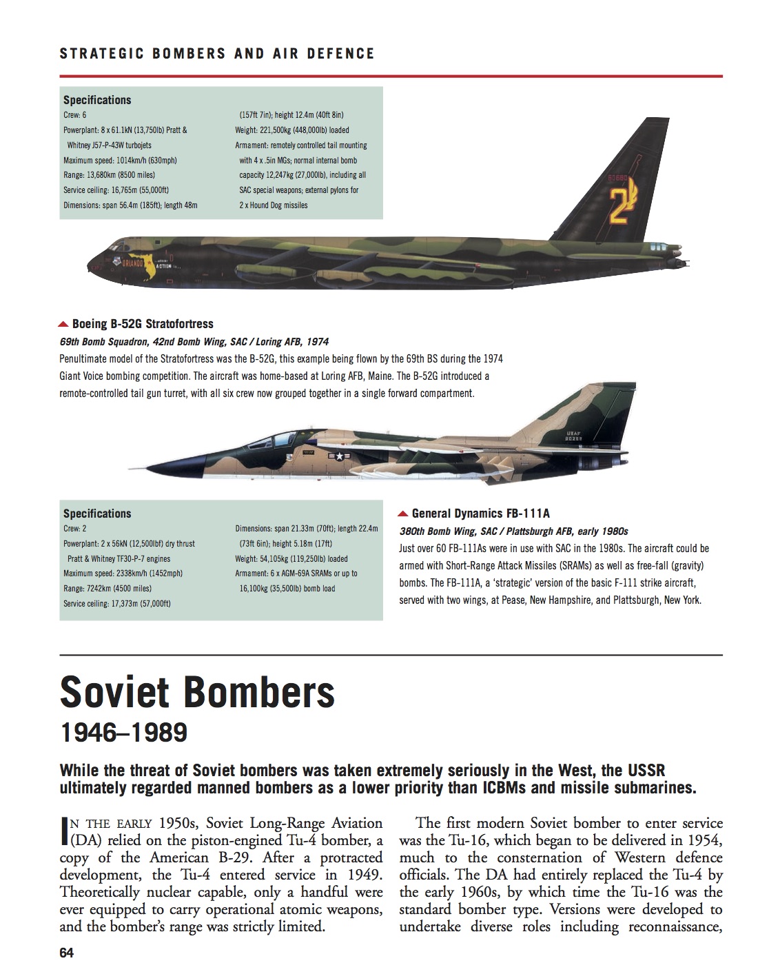 Aircraft of the Cold War 1945-1991: Identification Guide - Amber Books