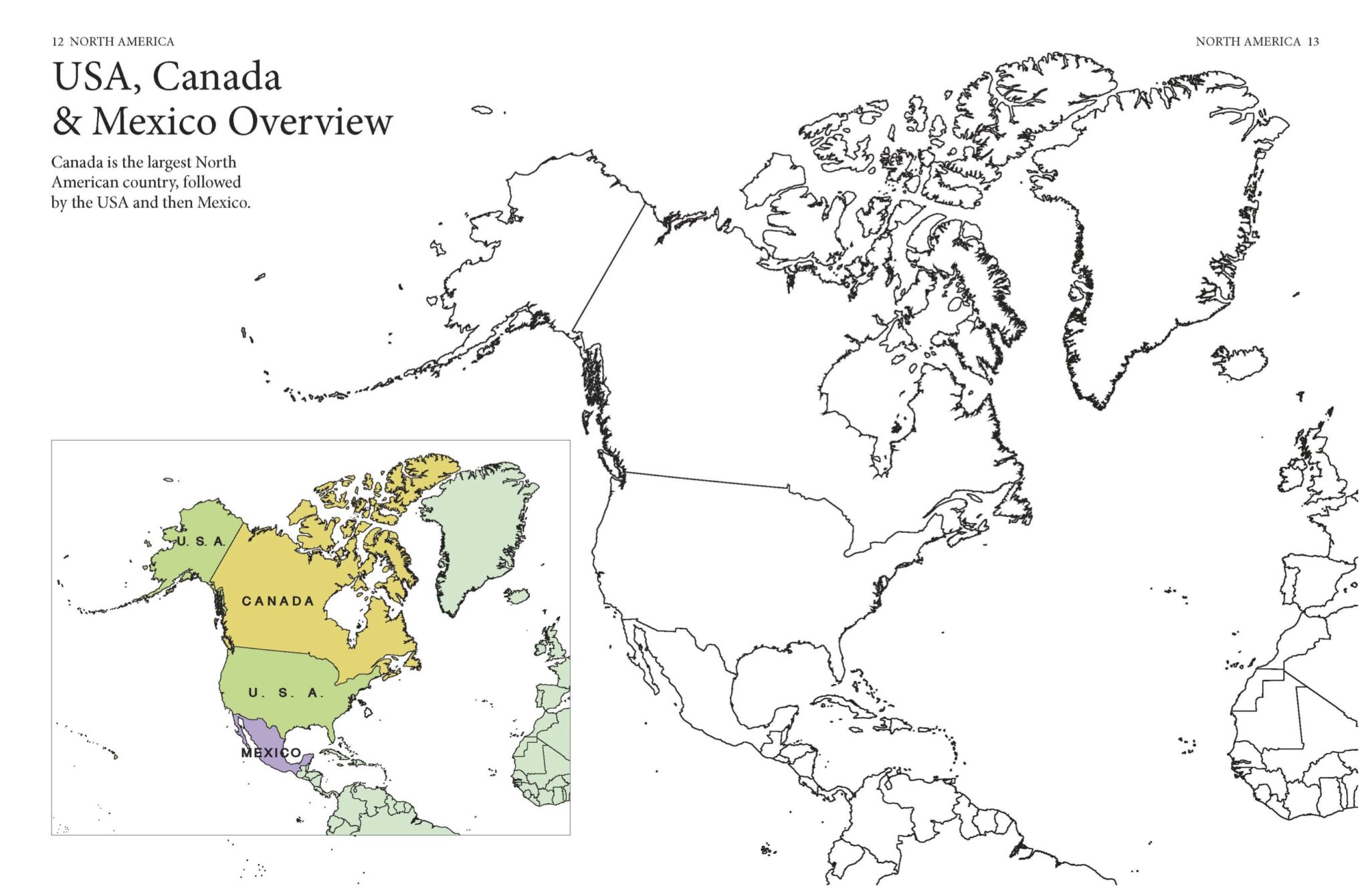 Atlas of the World Colouring Book - Amber Books