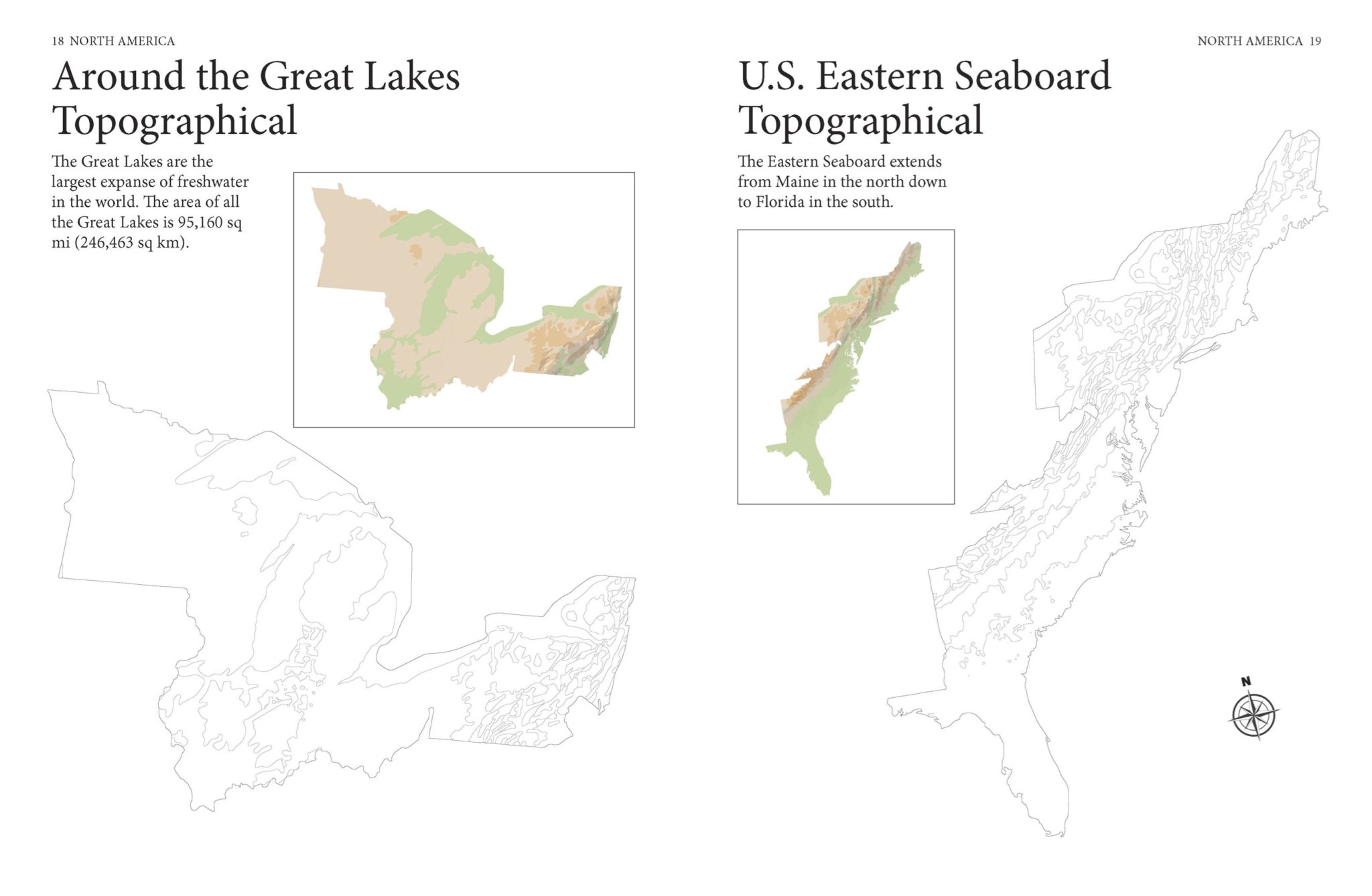 Atlas of the World Colouring Book - Amber Books