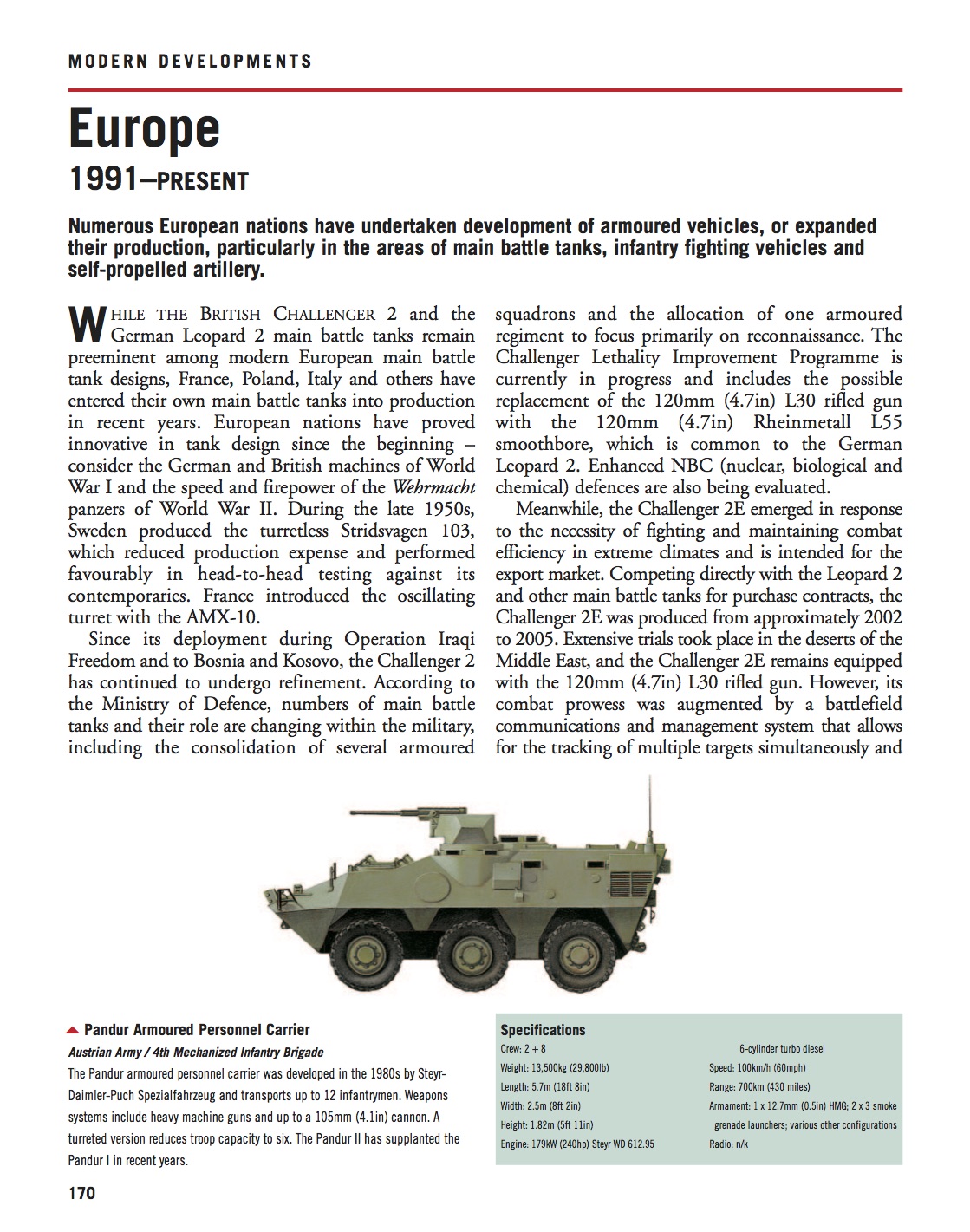 Postwar Armoured Fighting Vehicles: The Essential Vehicle ...
