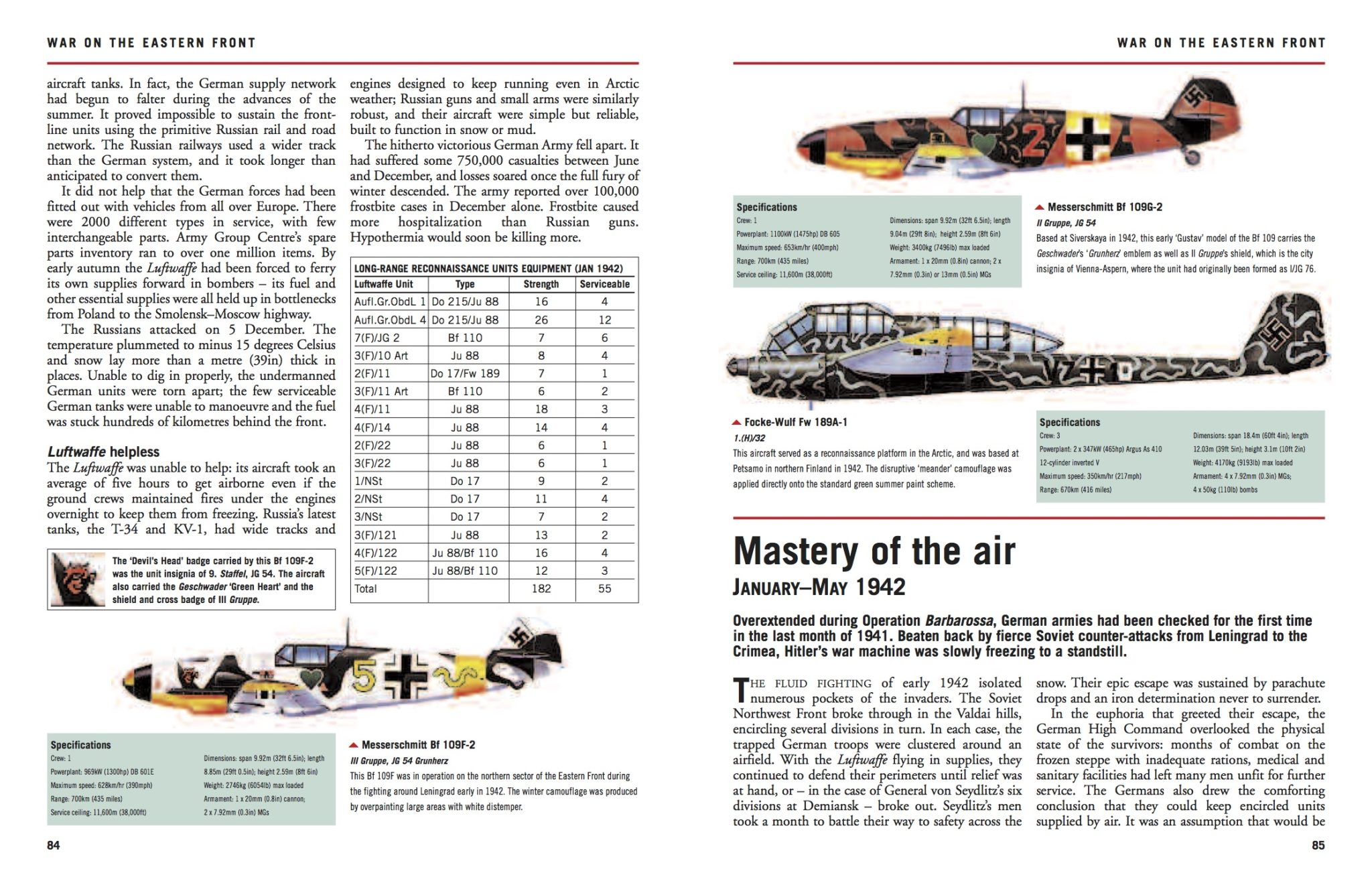 Luftwaffe Squadrons 1939–45: Essential Aircraft ID Guide - Amber Books