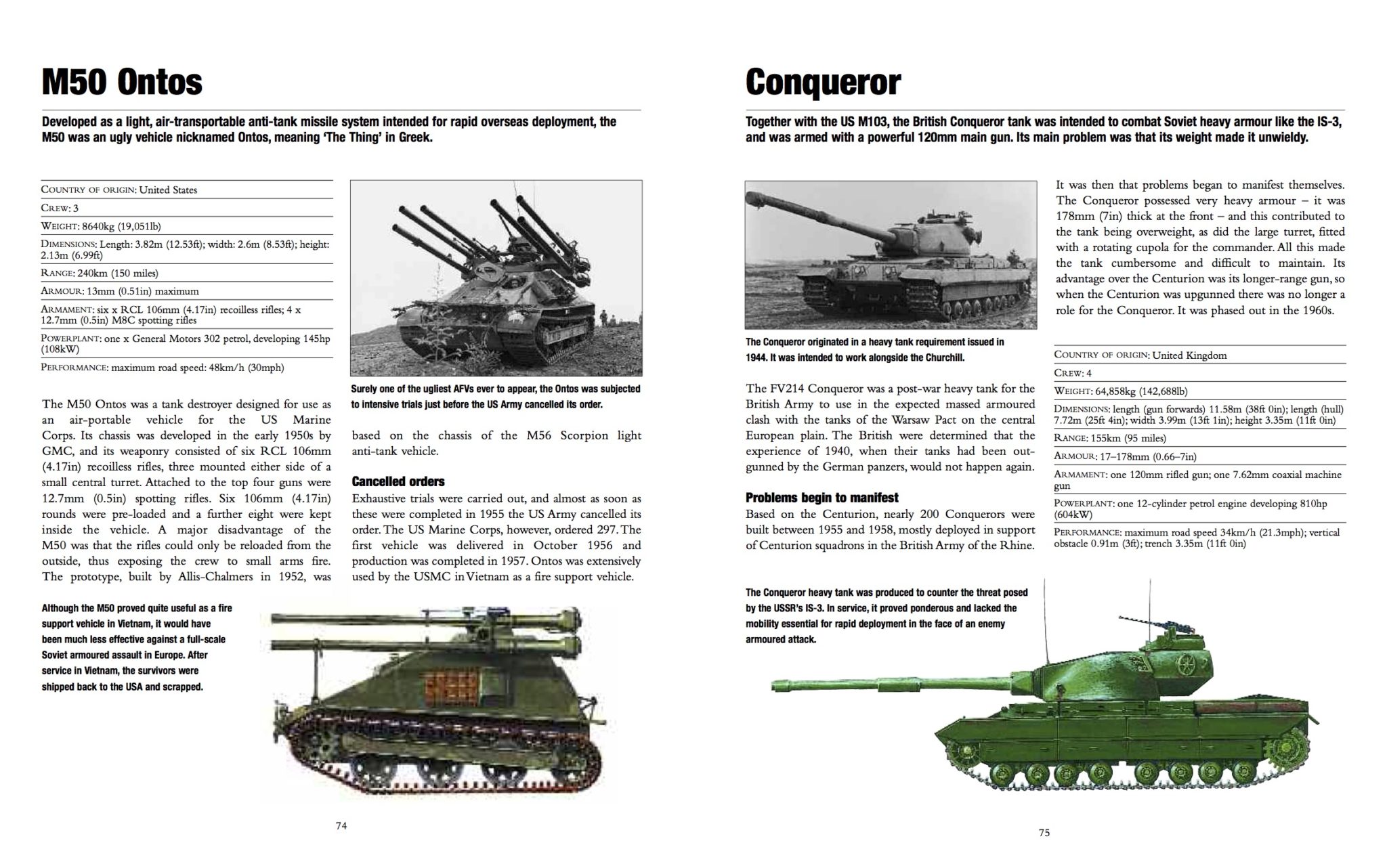 101 Great Tanks - Amber Books