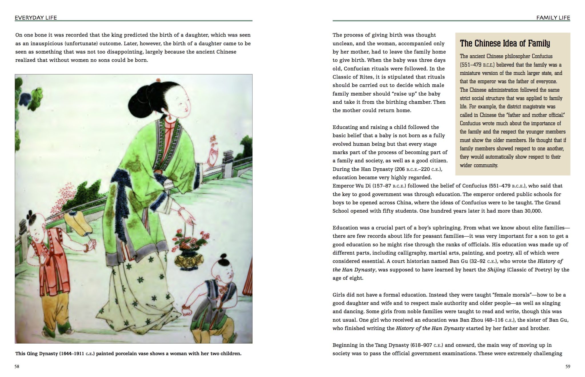 Ancient Chinese Family Life