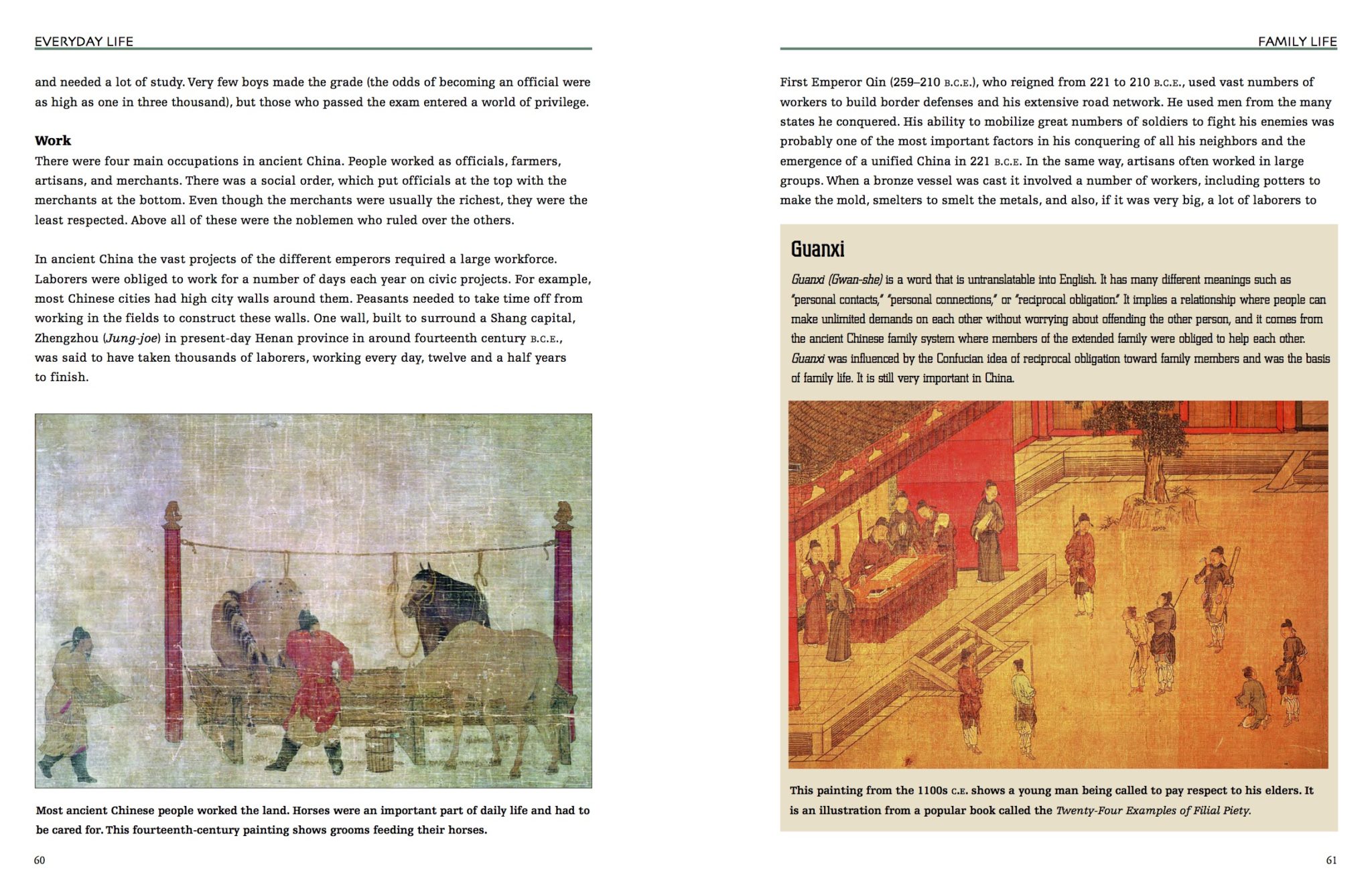 Ancient Chinese People Daily Life