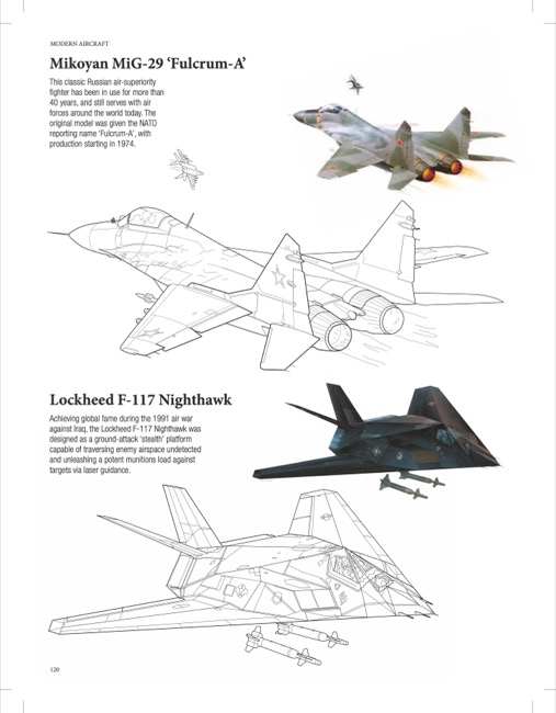 Military Aircraft Colouring Book - Amber Books
